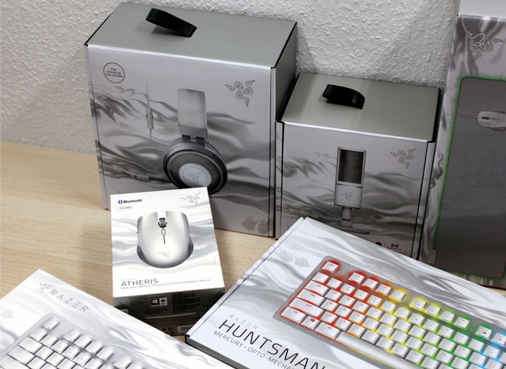 Razer Mercury White Collection