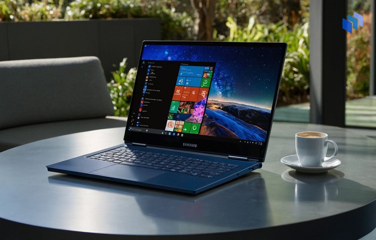 Samsung presents first AI laptop