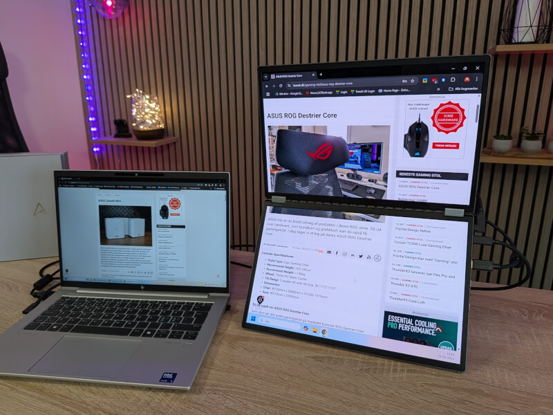 ASUS ZenScreen Duo OLED MQ149CD