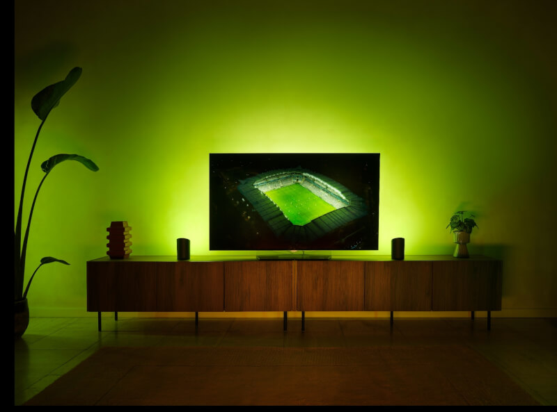 Philips Hue forvandler stuen til et fodboldstadion