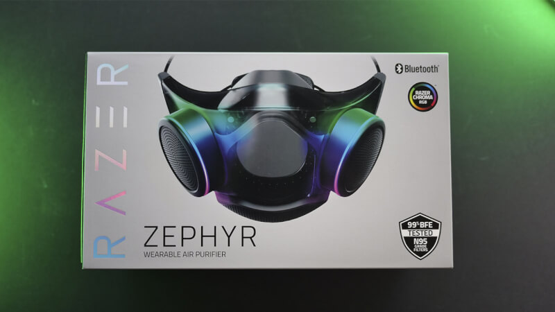 Razer Zephyr - N95 maske med RGB og Cyberpunk vibe