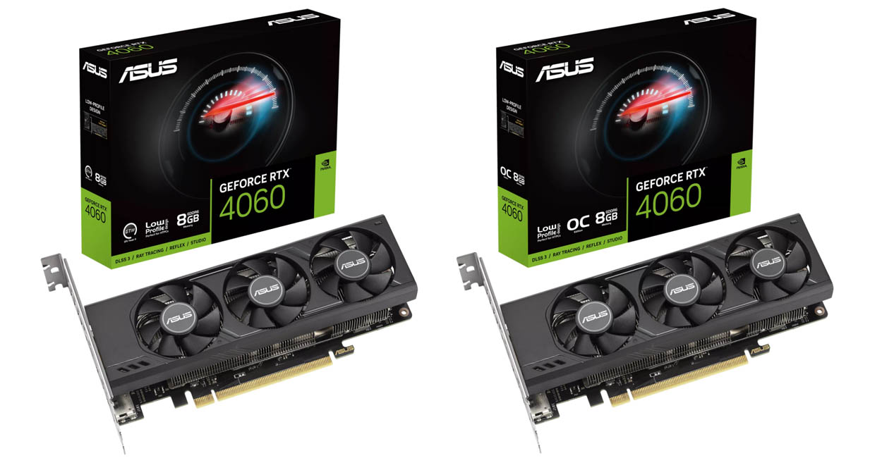 ASUS laver kompakt RTX 4060 grafikkort