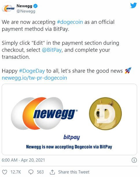 Nu kan du købe grafikkort med Dogecoin
