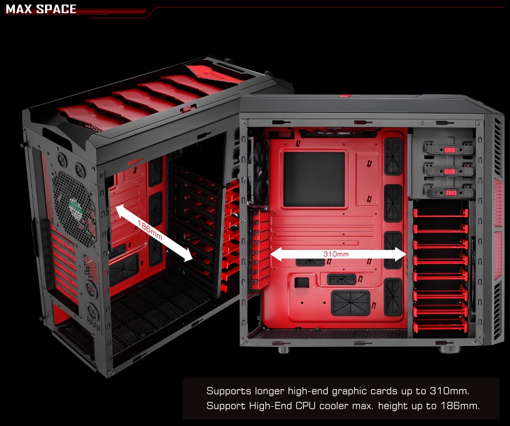 AeroCool XPREDATOR X3 - Devil Red Edition