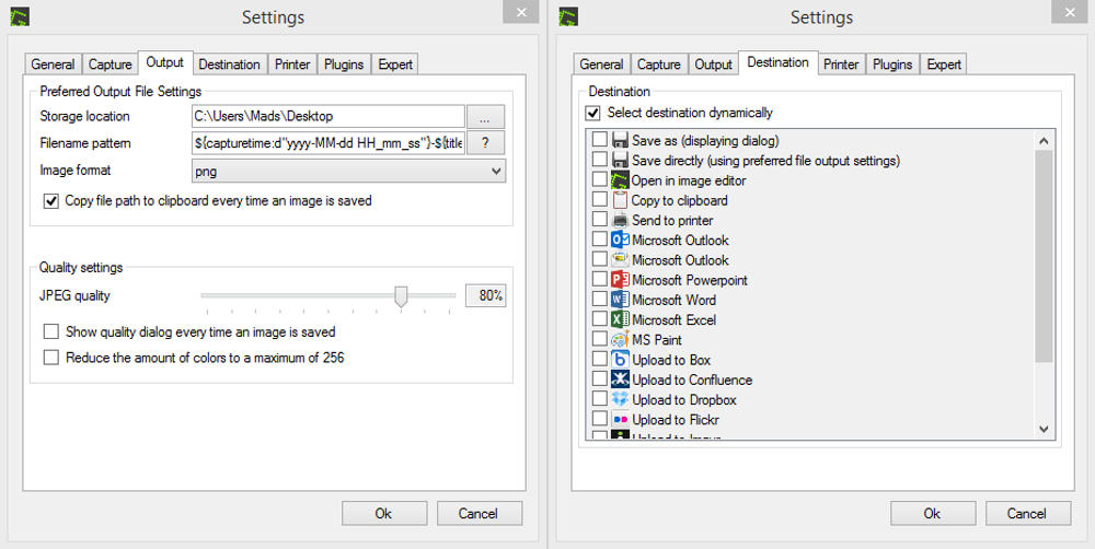 Greenshot - nemmere screenshots i Windows