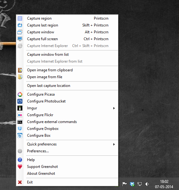 Greenshot - nemmere screenshots i Windows