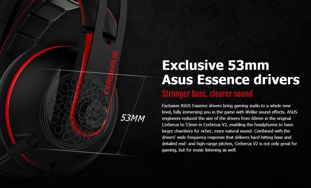 ASUS Cerberus V2 Gamer Headset