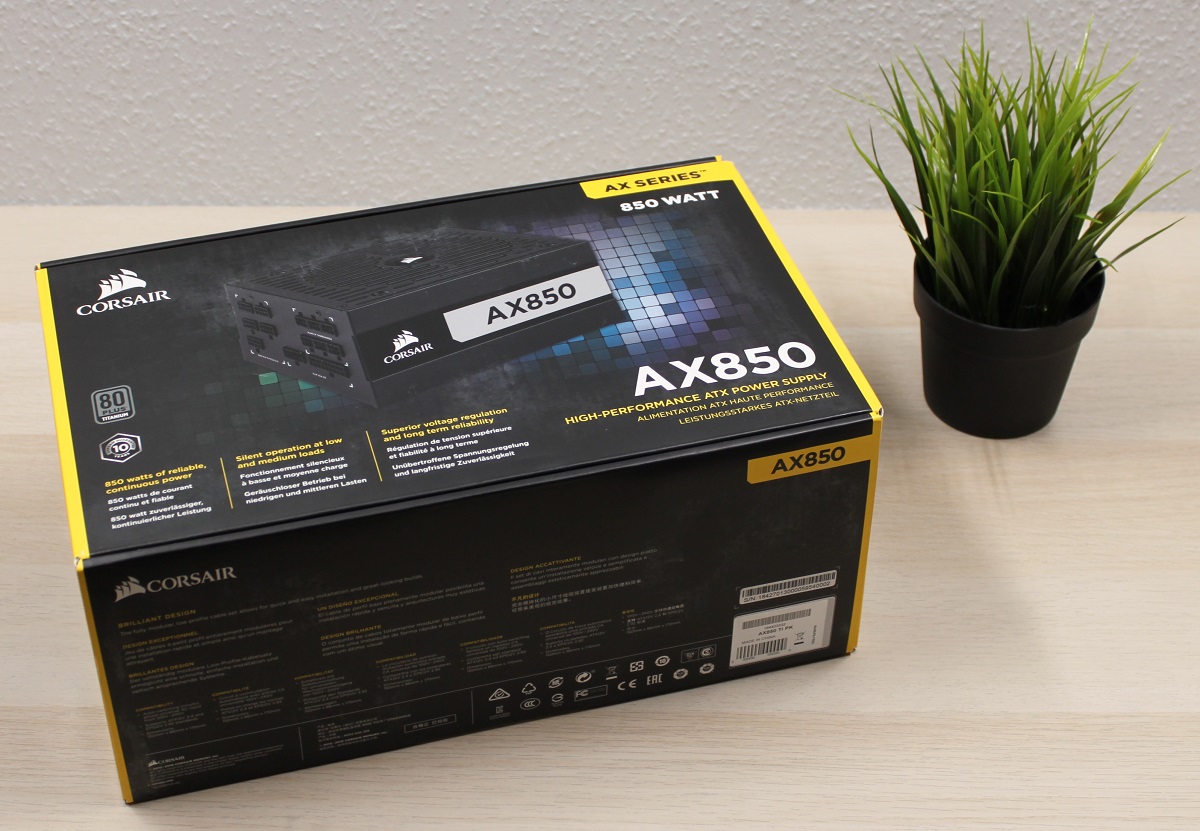 Corsair AX850 80 Plus Titanium