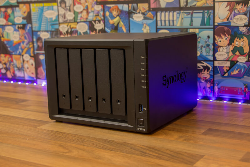 Synology Diskstation DS1520+:Test