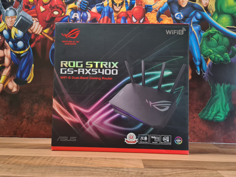 ROG STRIX GS-AX5400: Test