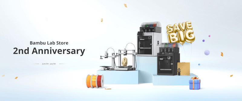 Bambu Lab jubilæums udsalg