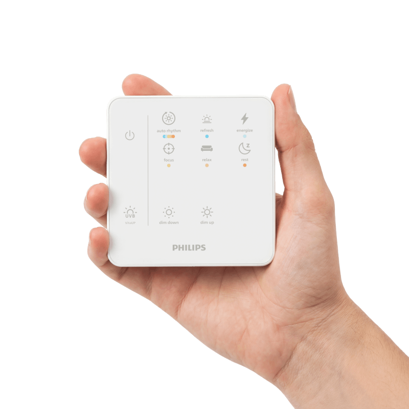 Philips Skylight bringer dagslys ind i stuen