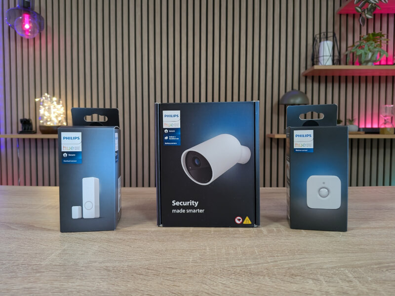 Philips Hue Secure passer på hjemmet