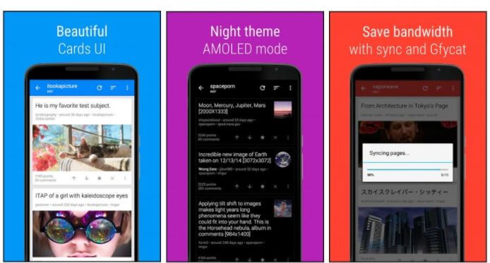 De 5 bedste Reddit-apps til Android