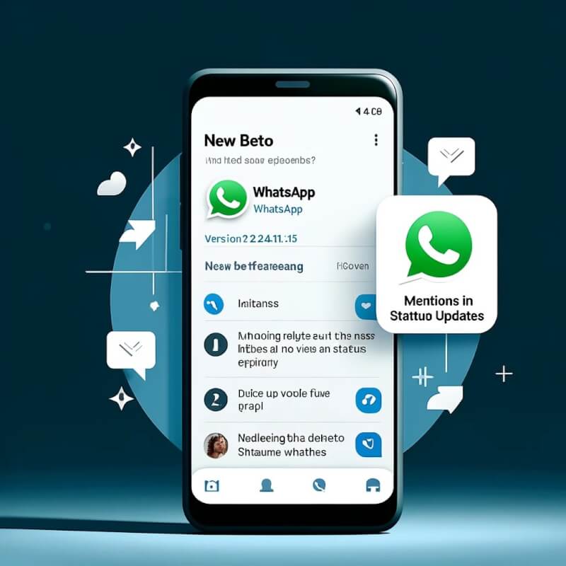 WhatsApp beta updates status feature